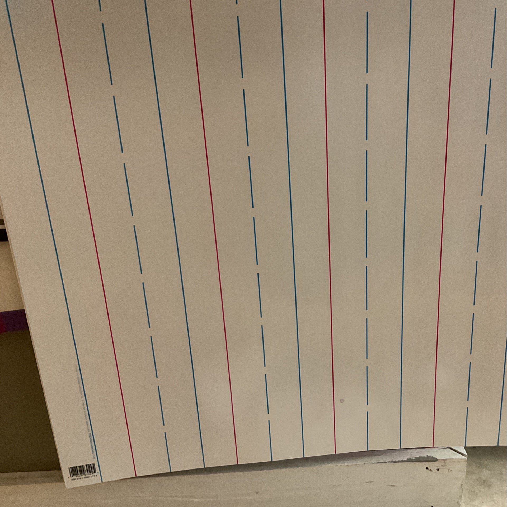 Notebook Paper Chart | Old School