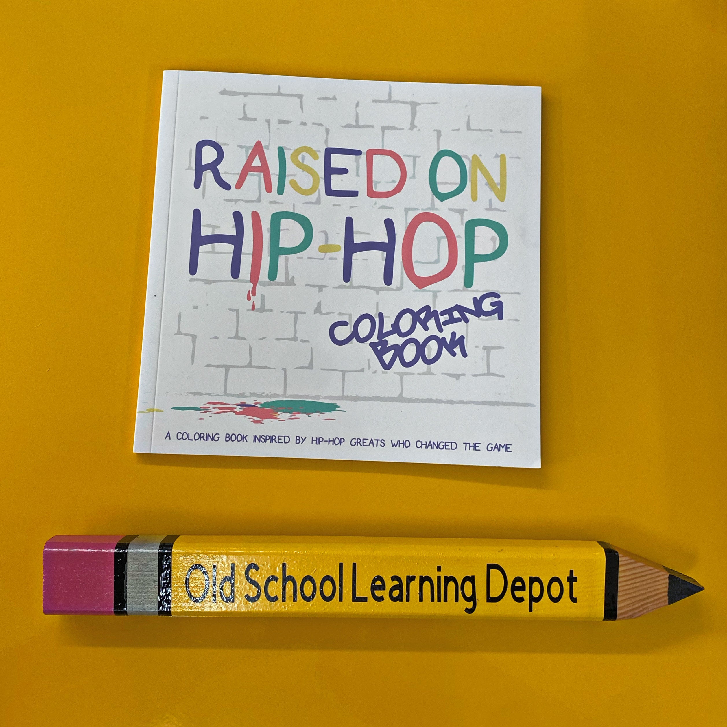 Raised on Hip-Hop Coloring Book | Old School