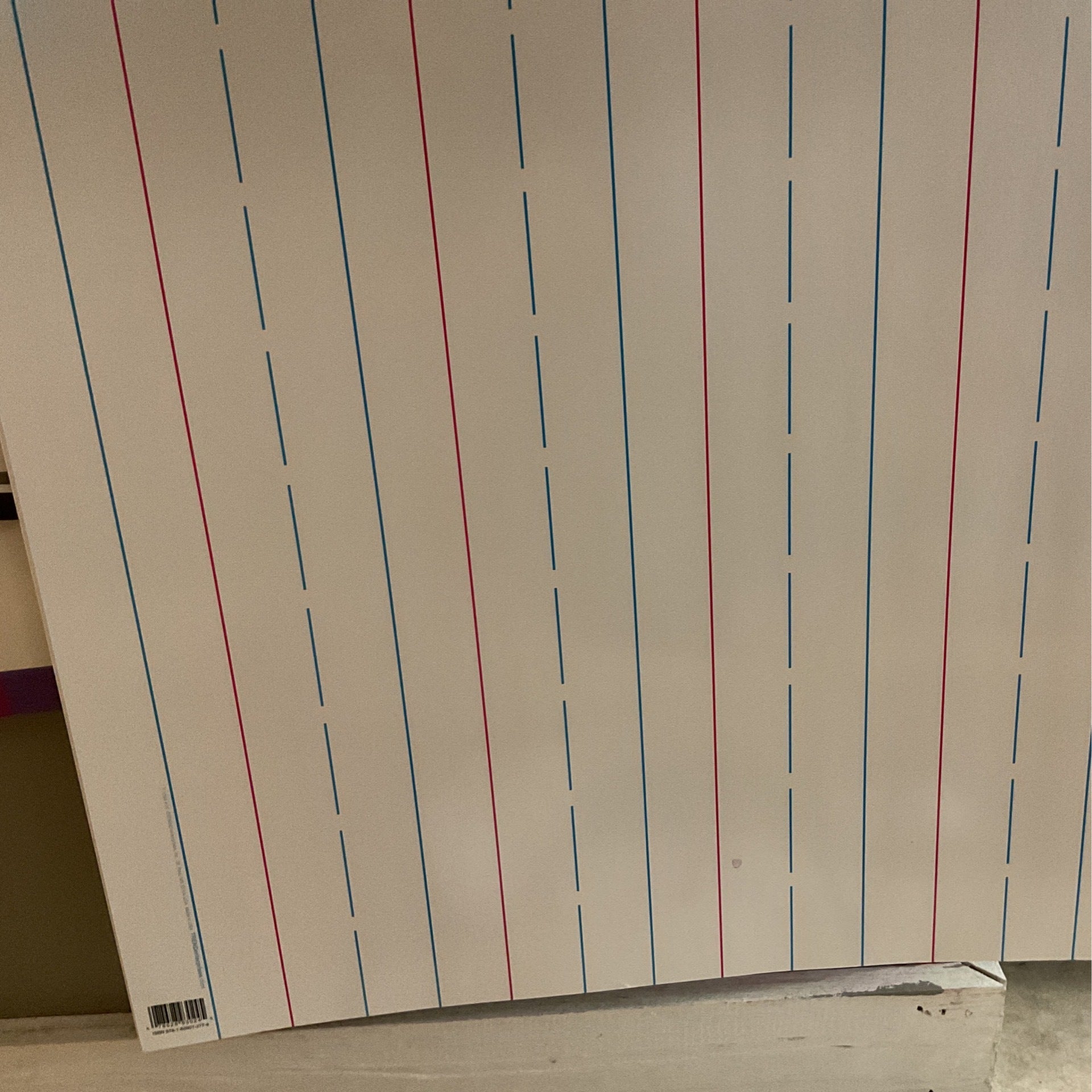 Notebook Paper Chart | Old School