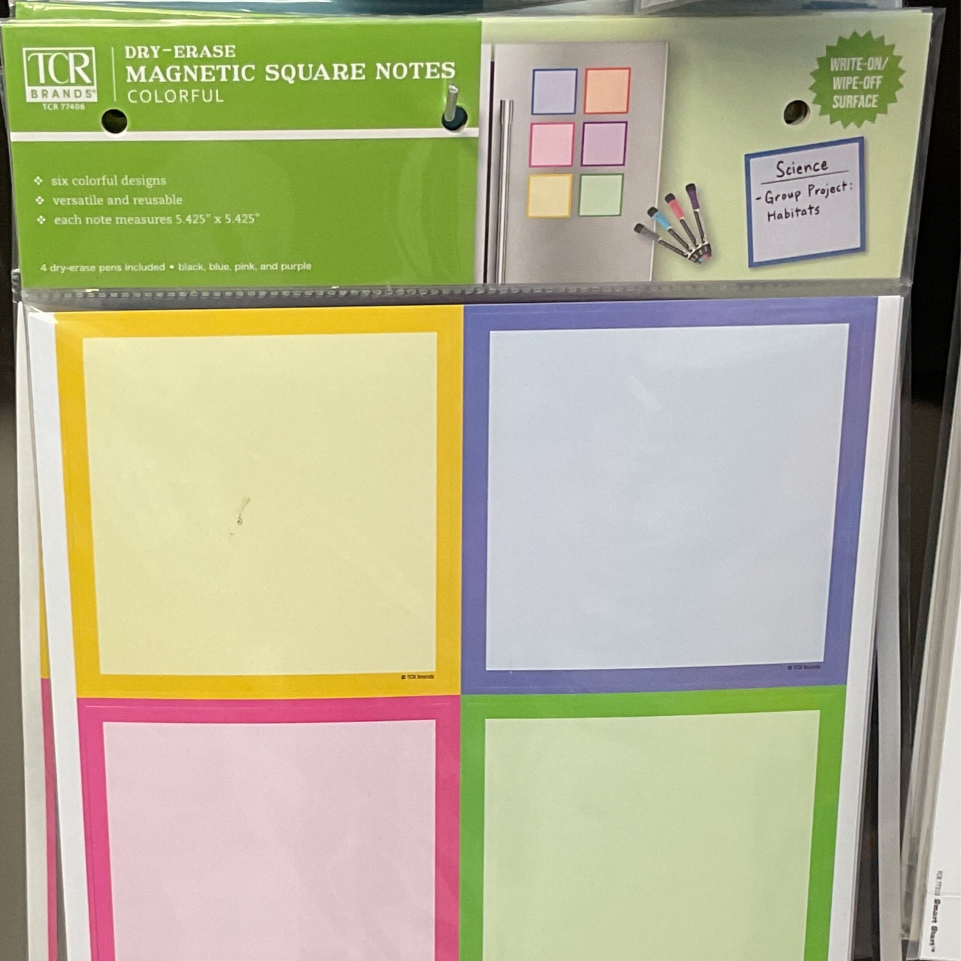 Magnetic Square Notes | Old School